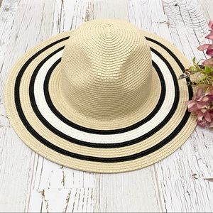 Theodora & Callum | Accessories | Theodora Callum Stripe Straw Hat ...